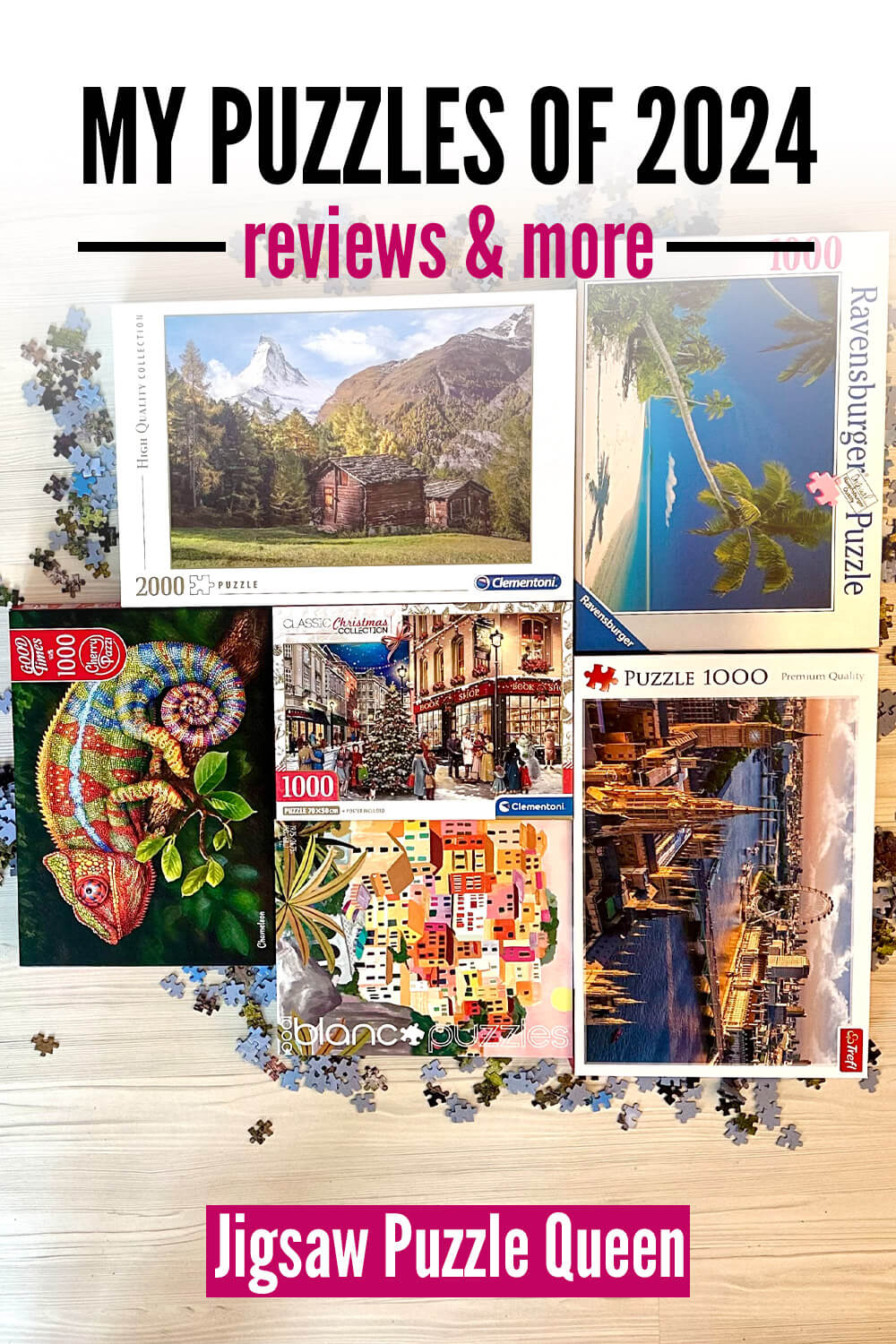 My Puzzles of 2024: High Five for My Fifth Year - Jigsaw Puzzle Queen